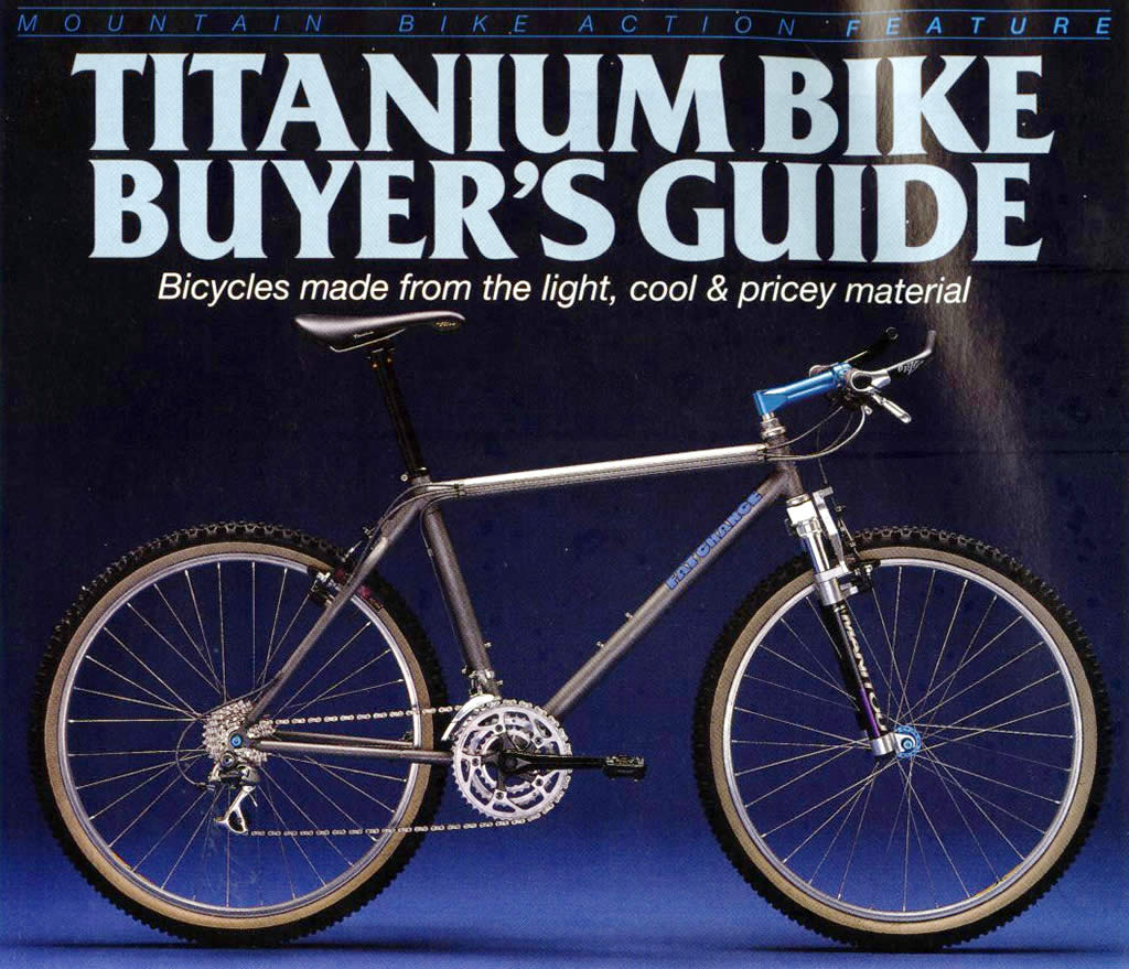 Fat Chance Ti Review - MBUK Summer Special '93 / MBA | Retrobike
